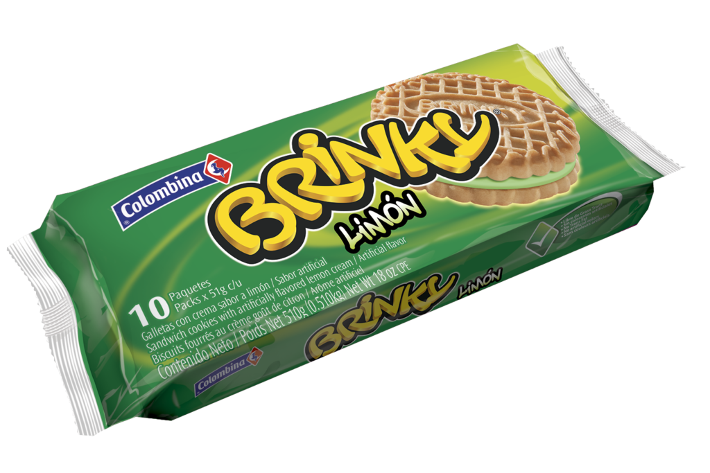 GALLETAS BRINKY LIMON - elarca.store